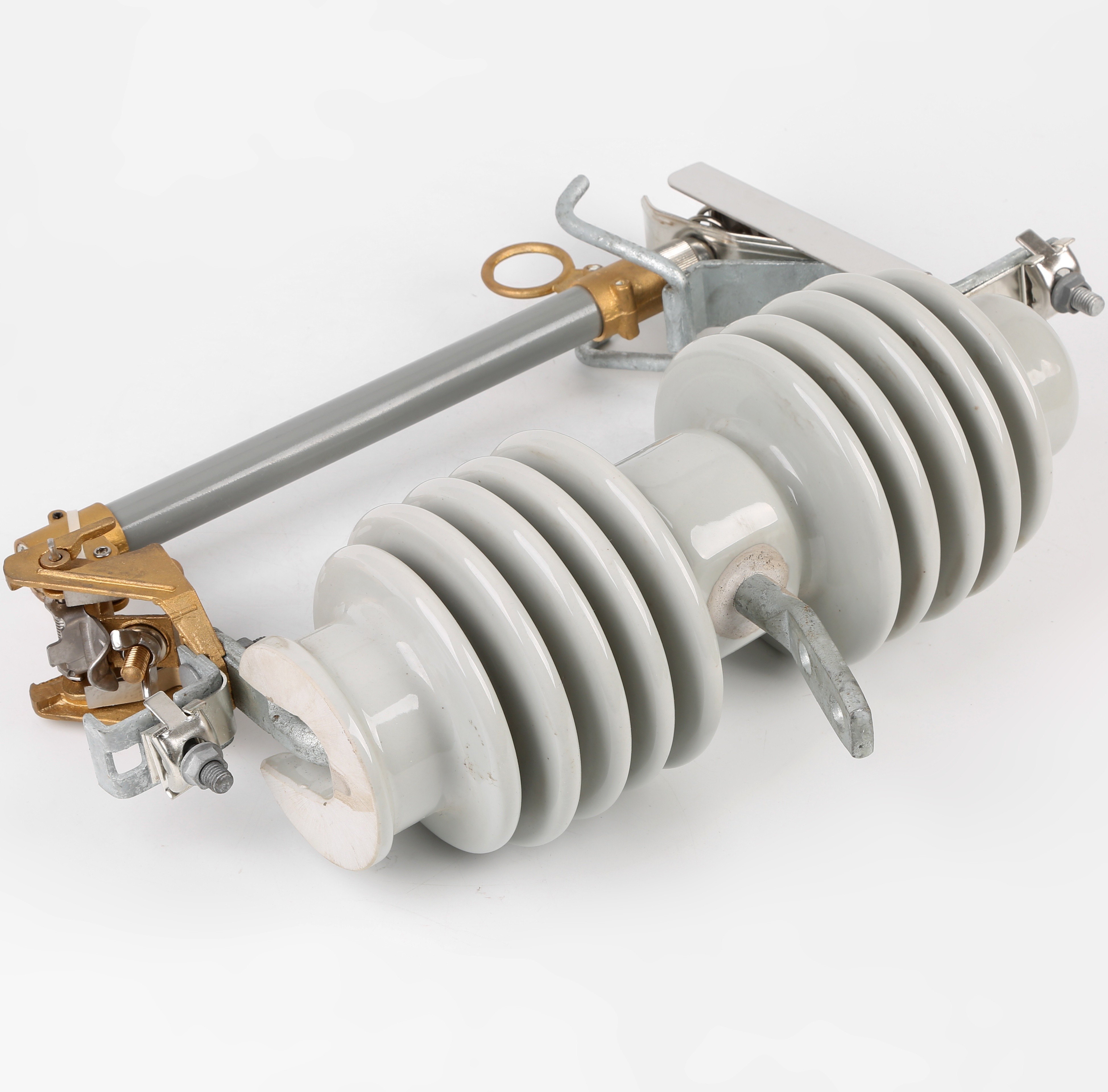 24KV Drop Out Fuse Cutout Porcelain Fuse Cutout Safe Indication Durable